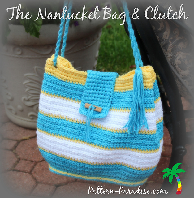 Ravelry: The Nantucket Beach Bag 14-146 pattern by Maria Bittner