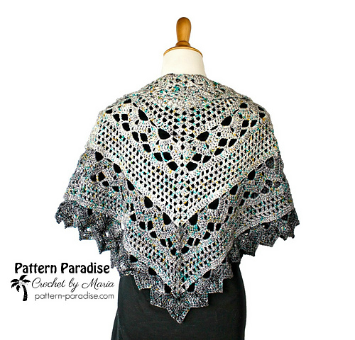 Ravelry: Spring Showers Shawl pattern by Maria Bittner