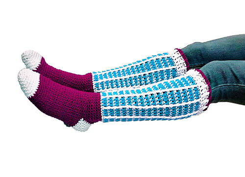 Ravelry: Jolly Fun Socks pattern by Maria Bittner