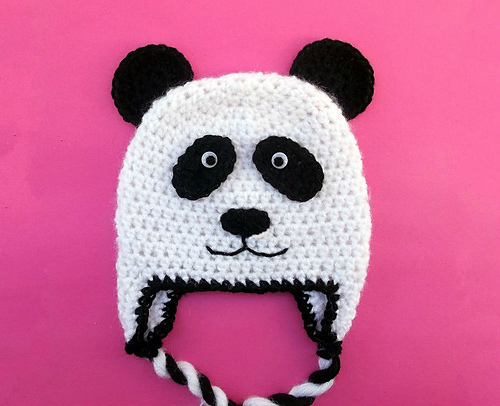 Ravelry: Panda Bear Hat pattern by Pattern Studio