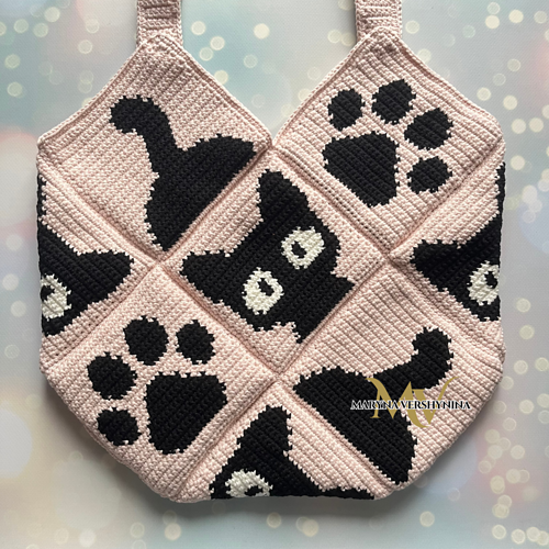 Ravelry: Cat bag pattern by Maryna Vershynina