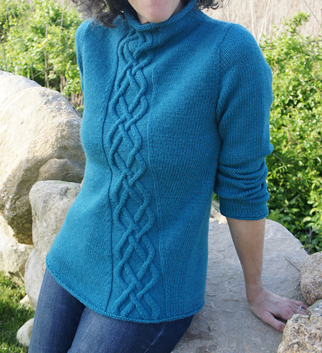 Ravelry: Rising Spades Video Sweater Class pattern by Patty Lyons