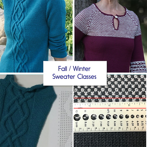 Ravelry: Fall / Winter Sweater Classes - patterns
