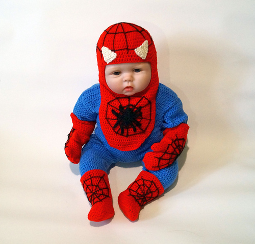 Ravelry: Spider-Man Costume pattern by Paula Tant