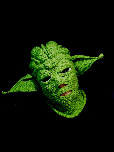 Ravelry: Yoda Ski Mask pattern by Paula Tant
