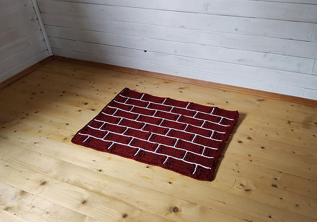 Ravelry: Bricks Rug pattern by Paula Tant