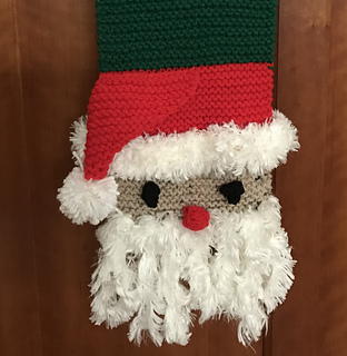Ravelry: Christmas Santa Scarf pattern by Paula Snyder
