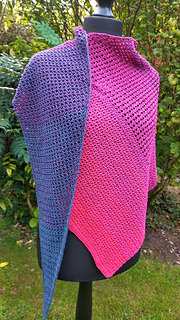 Ravelry: Falcate Shawl pattern by Sue Pearson
