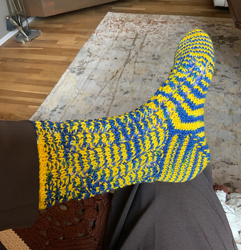 Ravelry: Lace Rib Socks pattern by Tanja Luescher