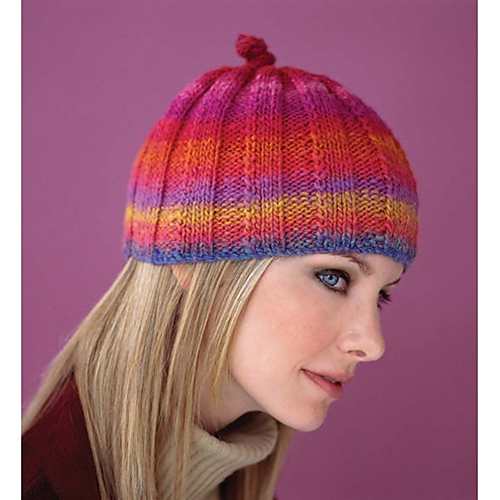 Ravelry: Ribbed Cap pattern by Carla Scott