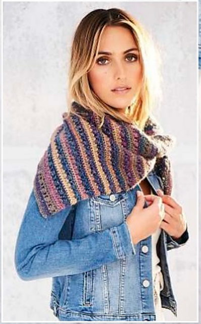 Ravelry: Cluster Stitch Shawl pattern by Stylecraft Yarns
