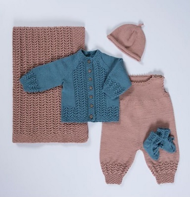 Ravelry: Eldar Babysett Sparkebukse DG 414-07 pattern by Dale Design