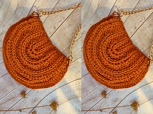 Ravelry: Half moon Crossbody Purse pattern by Natalie Pelikh