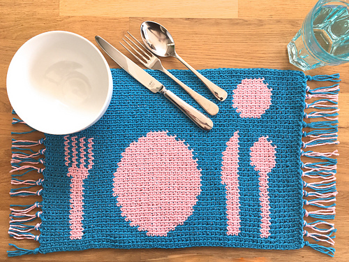 Ravelry: Place Setting Mat pattern by Alessandra Hayden