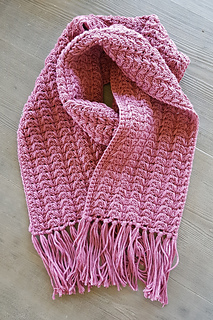 Ravelry: Crossover Stitch Scarf pattern by Periwinkle Crochet