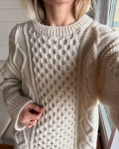 Ravelry: Dagmar Sweater pattern by PetiteKnit