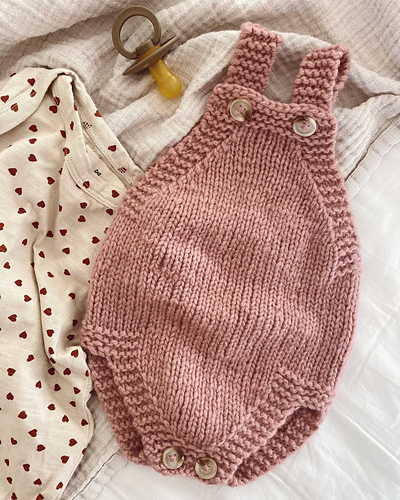 Ravelry: Little Brother's Romper pattern by PetiteKnit