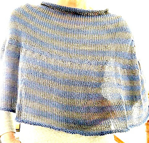 Ravelry: Mana poncho pattern by Petra Breakstone