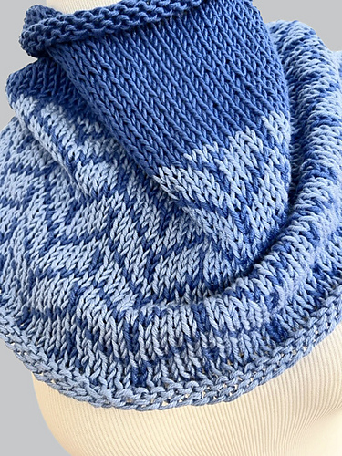 Ravelry: On edge cowl pattern by Petra Breakstone