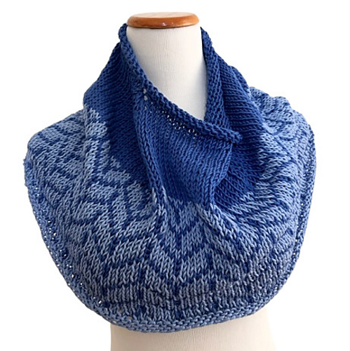 Ravelry: On edge cowl pattern by Petra Breakstone