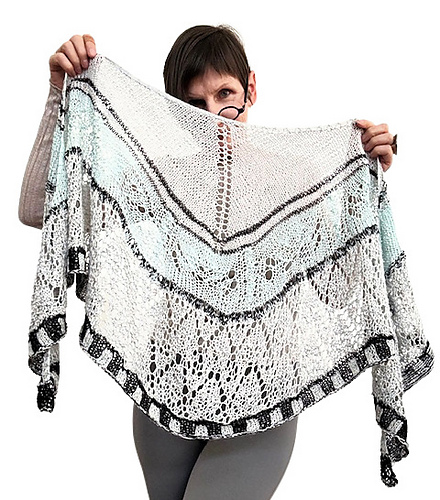 Ravelry: Birch shawl pattern by Petra Breakstone