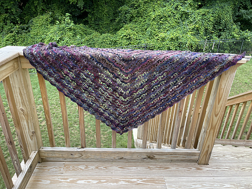 Ravelry: Sugar Plum Shawl pattern by Rachy Newin