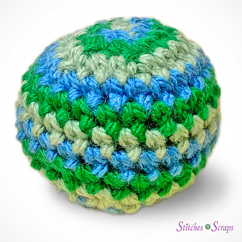 Ravelry: Magic Stripes Footbag pattern by Pia Thadani