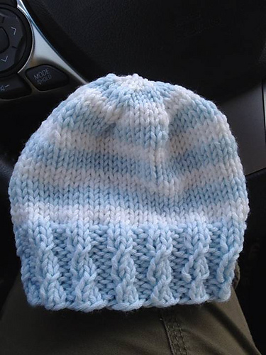 Ravelry: Newborn Stocking Cap pattern by Nicole