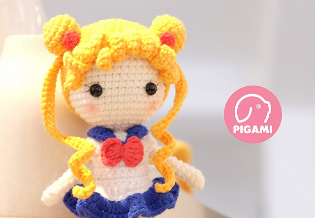 Ravelry: Sailor Moon 12 cm pattern by Pigami Crochet