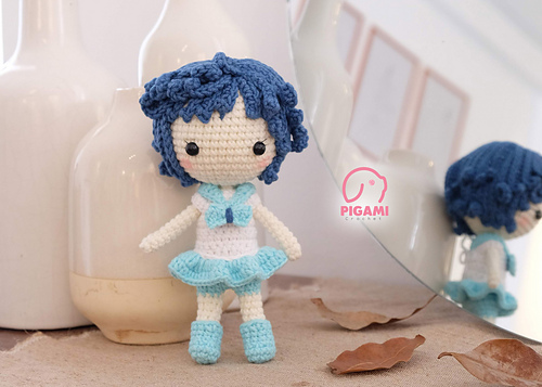 Ravelry: Sailor Mercury pattern by Pigami Crochet