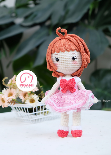 Ravelry: Sakura Amigurumi Doll pattern by Pigami Crochet