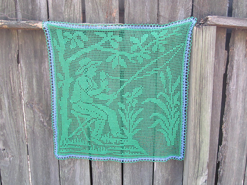 Ravelry: Fisherman Filet Scene pattern by Robin Abdullah