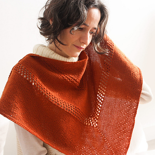 Ravelry: Chal Dehesa pattern by Pim, pam, teje