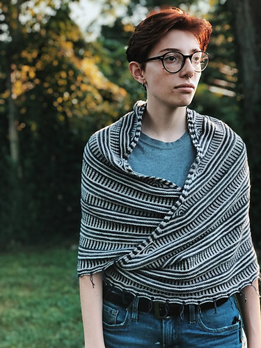 Ravelry: Polarize Shawl pattern by Courtney Spainhower