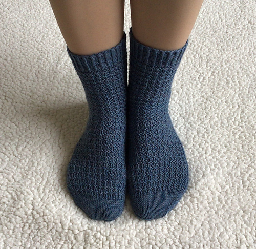 Ravelry: Weekend Waffles Socks pattern by Tracy Bakkelokken