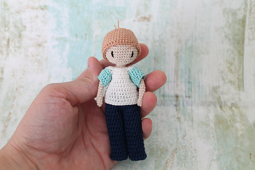 Ravelry: Boy Outfits for 4 Inch Doll pattern by Diana Moore
