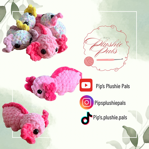 Ravelry: Axolotl pattern by Philippa Fuller