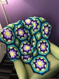 Ravelry: ChaoticSunshine's Lotus Moon Tiles