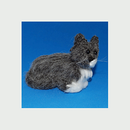 Ravelry: Two Color Cat pattern by Pixie Kitten