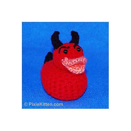 Ravelry: Devil Duckie pattern by Pixie Kitten