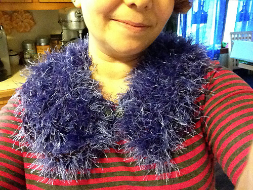 Ravelry: Fun Fur Collar pattern by Tracey Todhunter