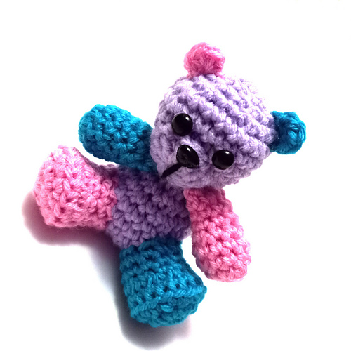 Ravelry: Cotton Candy Bear pattern by Dani Joan