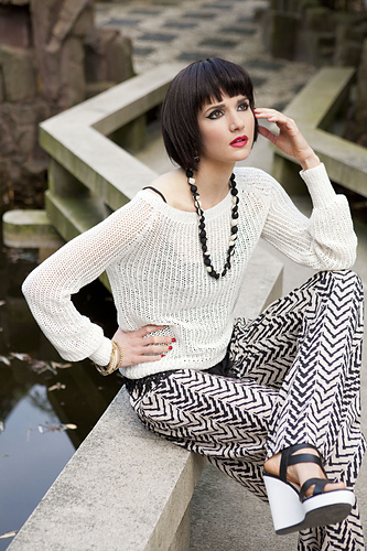 Ravelry: #05 Fine Mesh Pullover pattern by Kristina McGowan