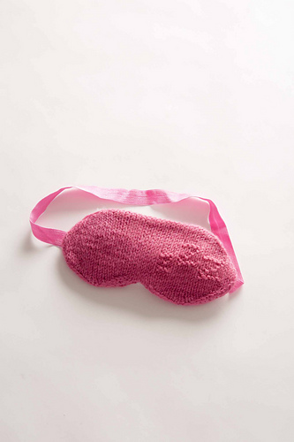 Ravelry: #14 Eye Mask pattern by Joanna Radow