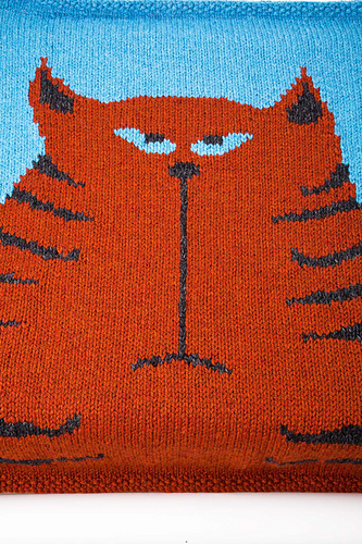 Ravelry: #19 Cat Blanket pattern by Knit Simple