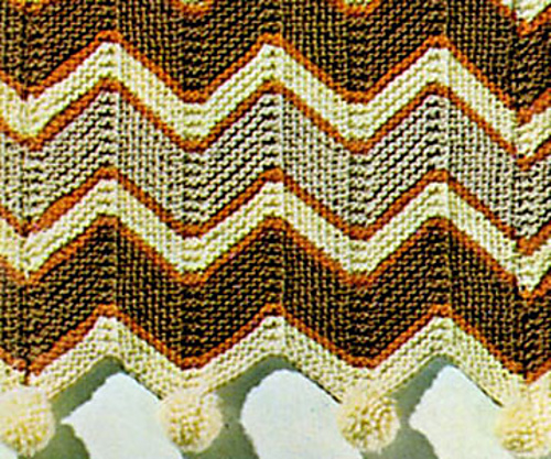 Ravelry: Roman Stripe Afghan #B-251 pattern by Coats & Clark