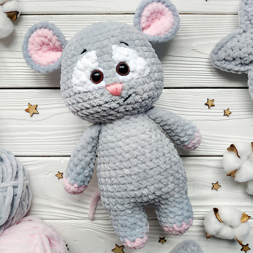 Ravelry: Cute Mouse Plush pattern by Marina Emelianova