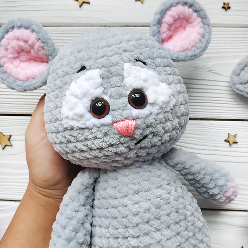 Ravelry: Cute Mouse Plush pattern by Marina Emelianova