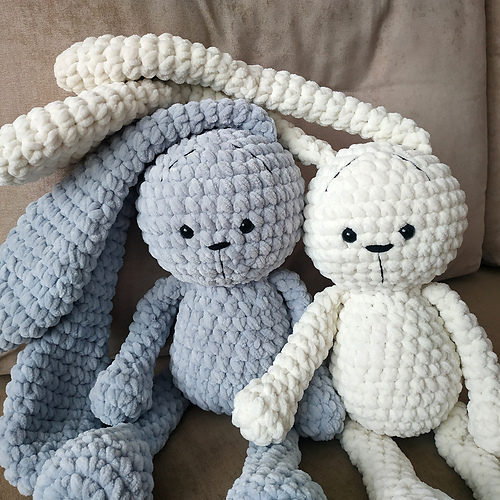 Ravelry: Large Plush Bunny pattern by Marina Emelianova
