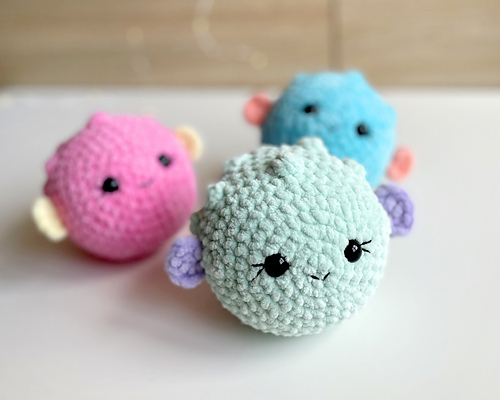 Ravelry: Puffer Fish pattern by Marina Emelianova